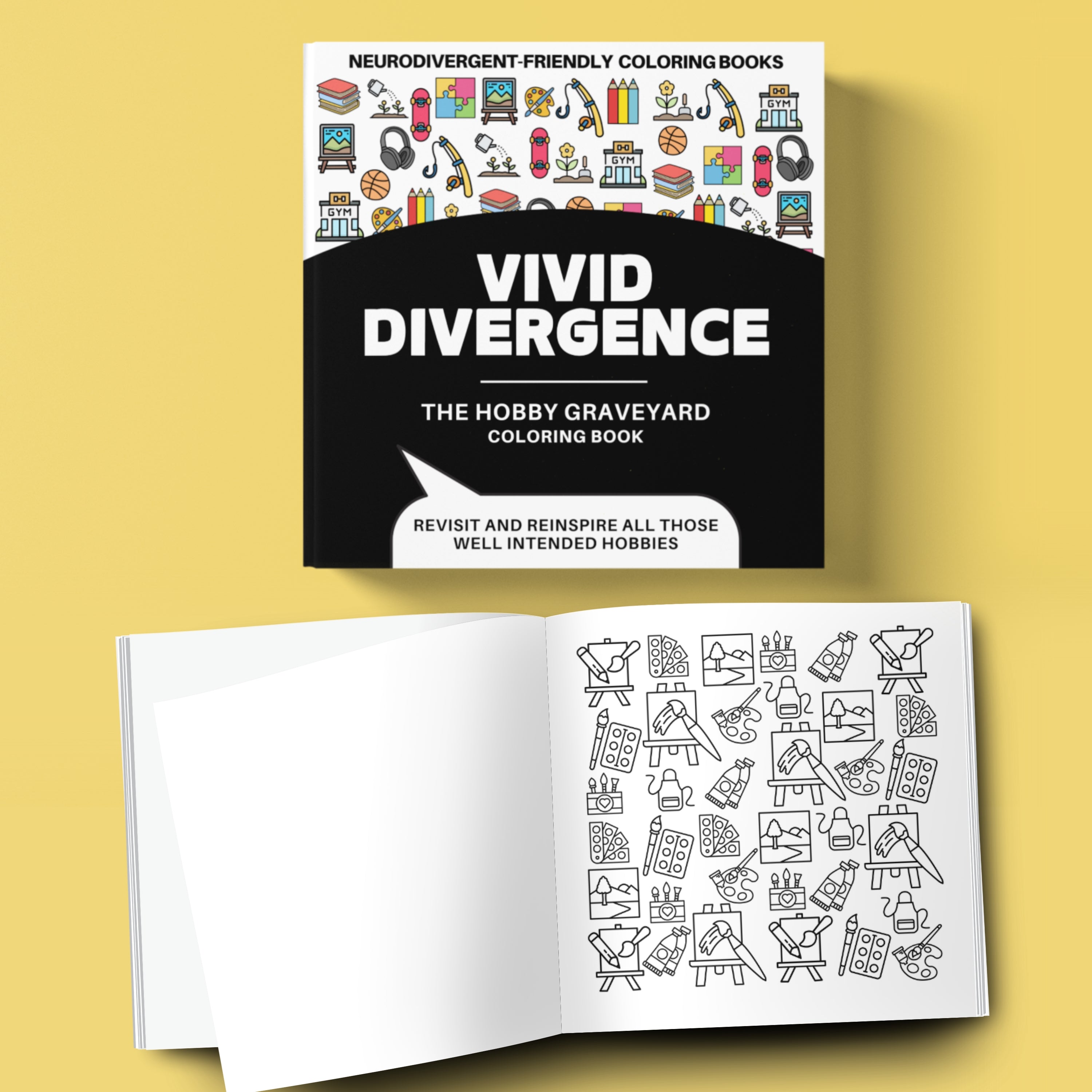 graveyard coloring book