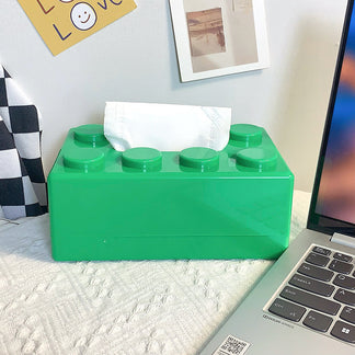 Lego Inspired Tissue Box Cover – Vivid Divergence