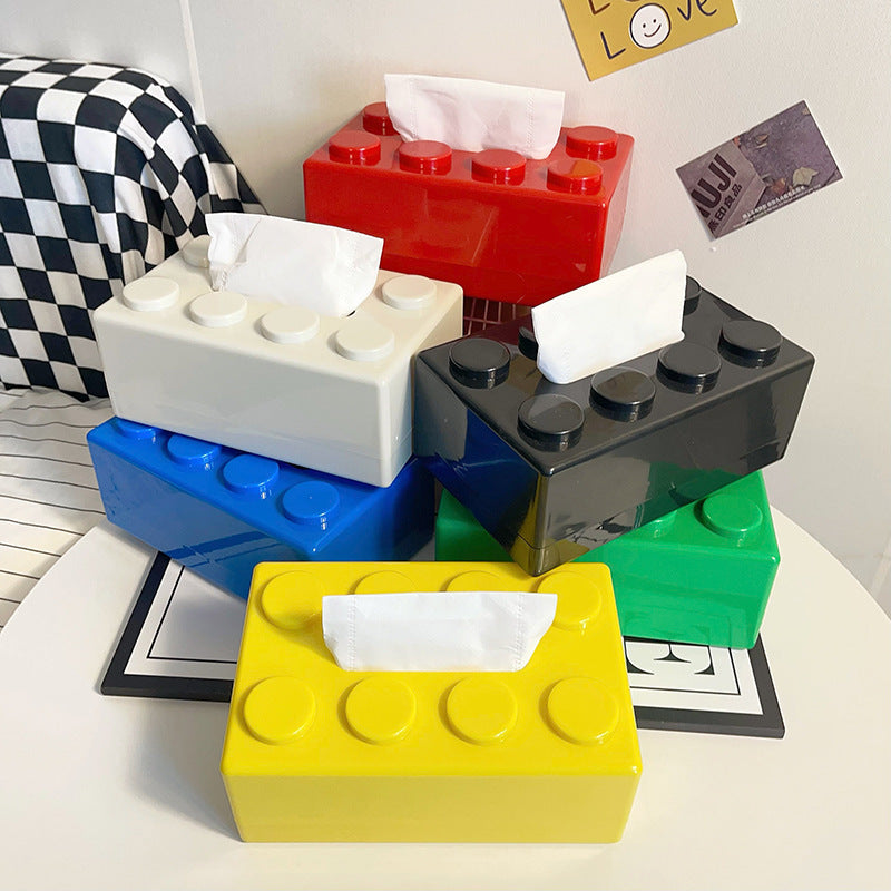 Lego Inspired Tissue Box Cover – Vivid Divergence
